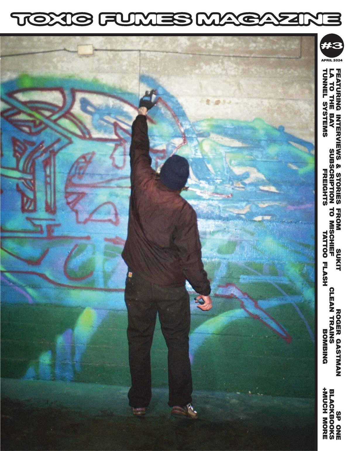 Toxic Fumes Magazine #3 — Blankslaps