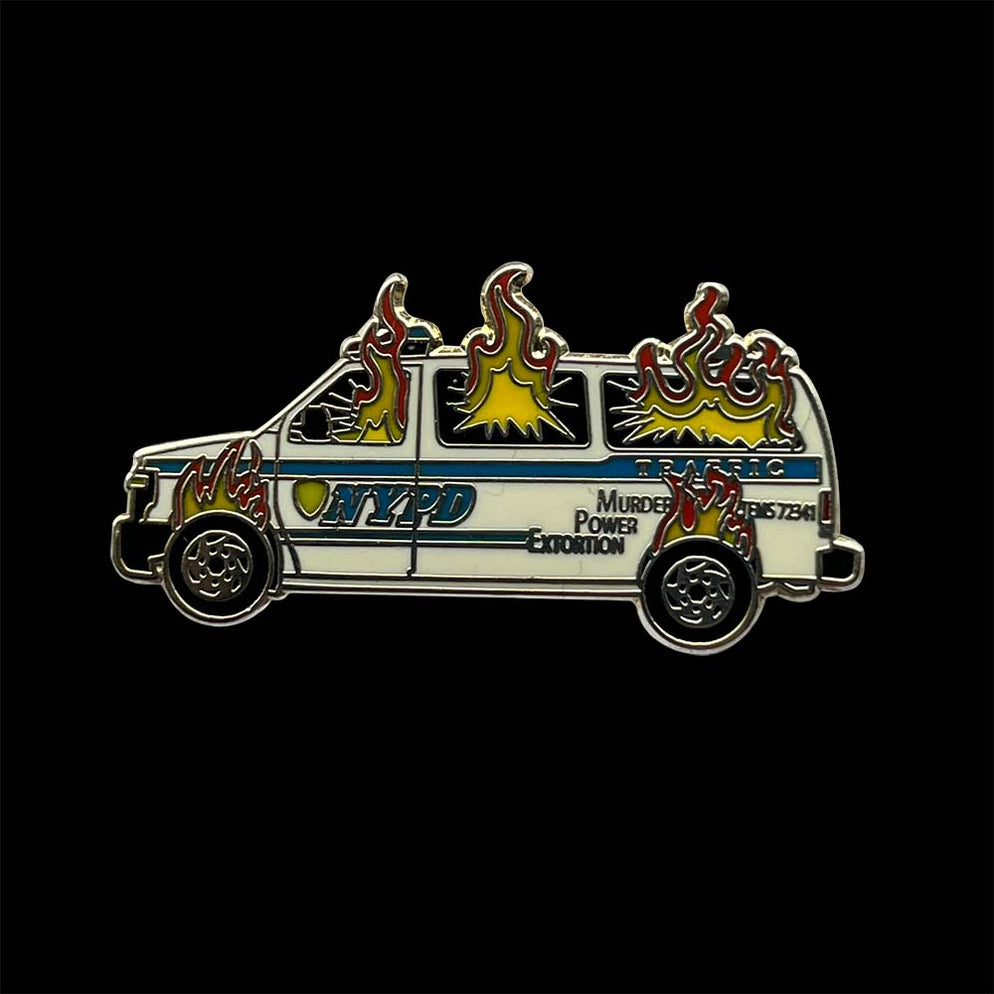 Cop Car Pin — Blankslaps