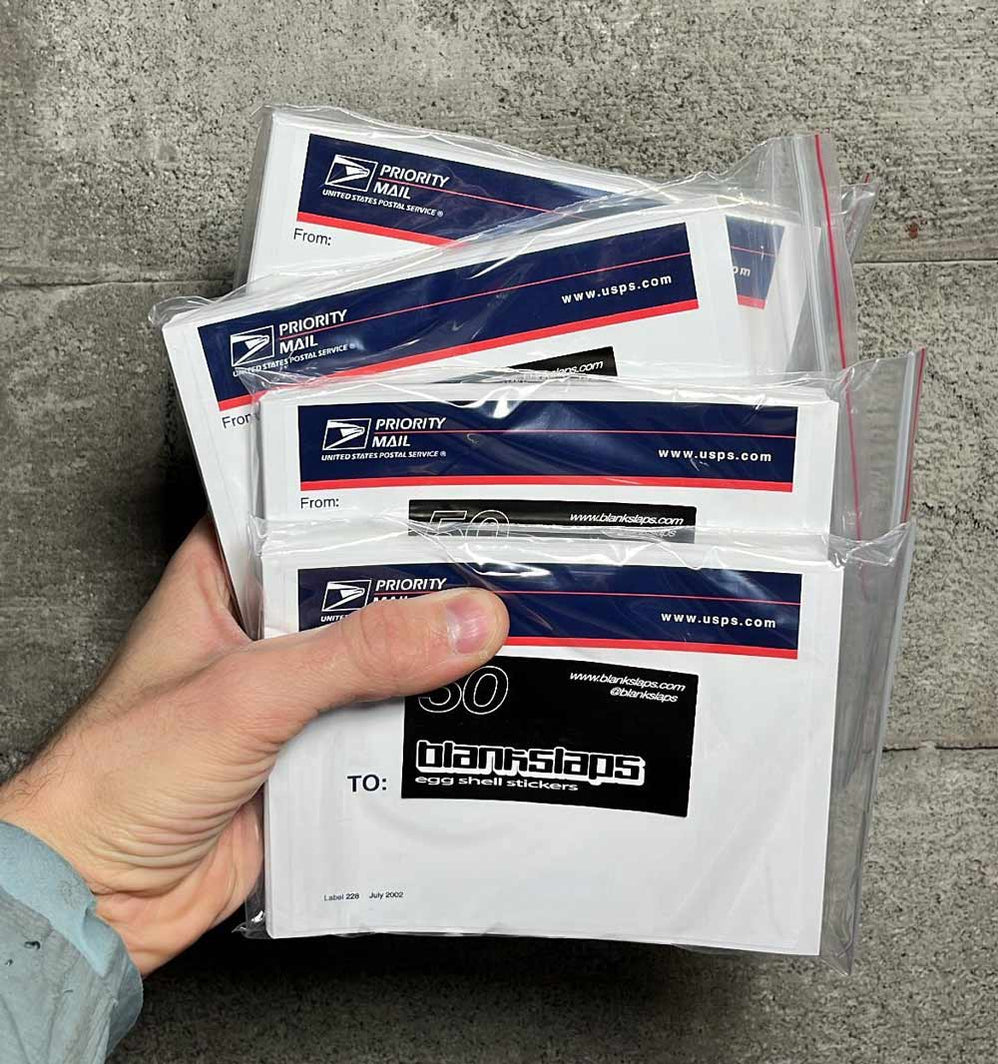 Jumbo USPS Blanks — Blankslaps